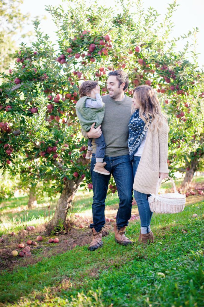 Family Apple Picking - Zoë With Love