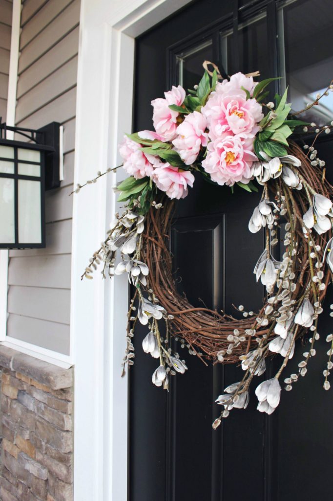How to Make a Peony Wreath for Spring - Zoë With Love